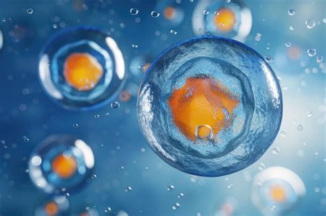 Vivid Scientific Illustration Of Human Cellular Anatomy Generative Ai Premium Ai Generated Image