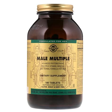 Male Multiple Solgar 120 Tablets For Sale Fatburnersat