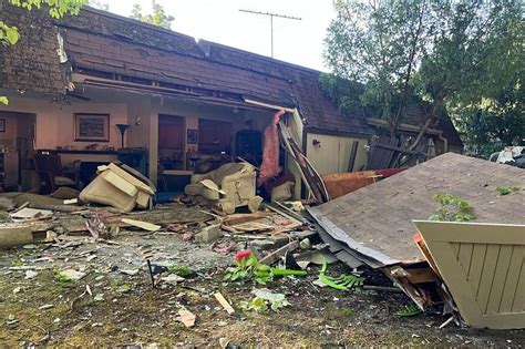 Pickup Truck Slams Into Howell Nj House Takes Out Wall