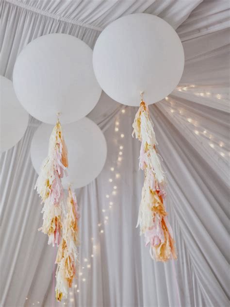 ¿globos En Las Bodas Decoración Ideas Originales Inspiración