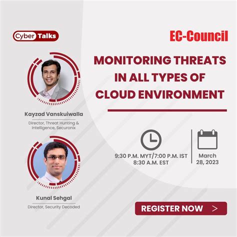 Ec Council On Linkedin Webinr Eccouncil Incidentresponse Cloudsecurity Cloudthreats…