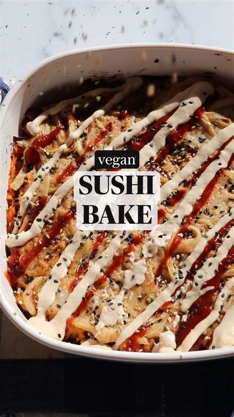 Vegan Sushi Bake With Seaweed And Avocado