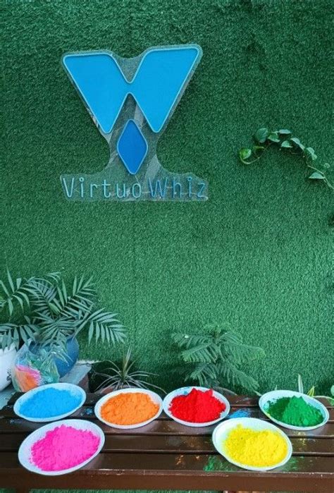 Holiatvirtuowhiz Happyholi Celebration Virtuowhiz Virtuowhiz Consulting Pvt Ltd