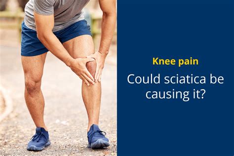 Could Sciatica Be Causing Your Knee Pain • Chiroworks