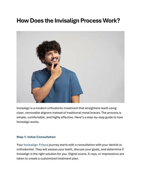 Ppt How Does The Invisalign Process Work Powerpoint Presentation Free Download Id13968575