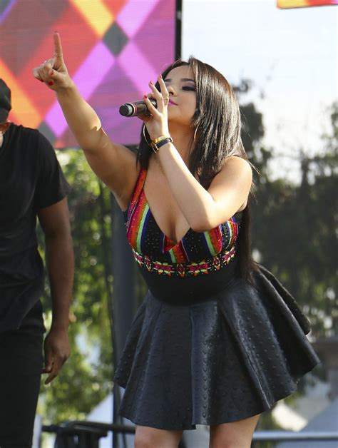 Becky G Ate LA Gay Pride Festival Celeb Donut
