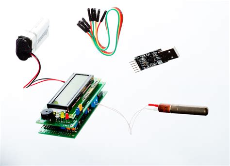 Arduino Geiger Pcb Geiger Counter With Lcd Led Buzzer Shield And Usb