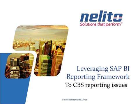 Ppt Leveraging Sap Bi Reporting Powerpoint Presentation Free