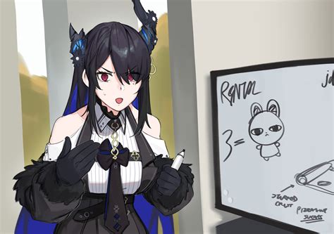 Nerissa Ravencroft And Nerissa Ravencroft Hololive And More Drawn