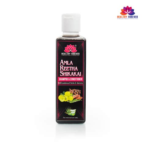Healthy Forever Amla Reetha Shikakai Shampoo And Conditioner