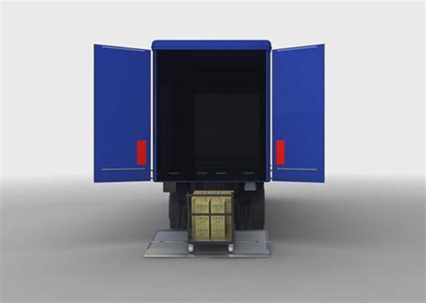 折叠式尾板 载重1500kg 型号cd qbcz06 1500a