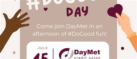 Daymet Do Good Day Daymet Credit Union