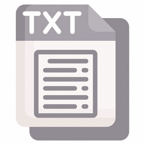 Txt Files And Folders File Format Icon Download On Iconfinder
