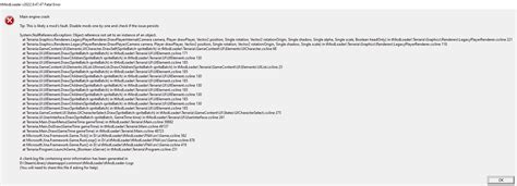 Tmodloader Crashes Unable To Load Into Menu Even Without Any Mods