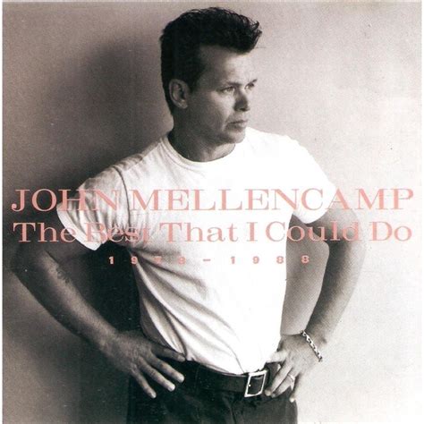 Cd John Mellencamp The Best That I Could Do Submarino
