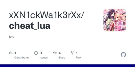 GitHub XXN1ckWa1k3rXx Cheat Lua Idk