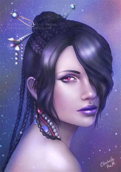 Final Fantasy X Lulu Portrait By Emeraldus On DeviantArt