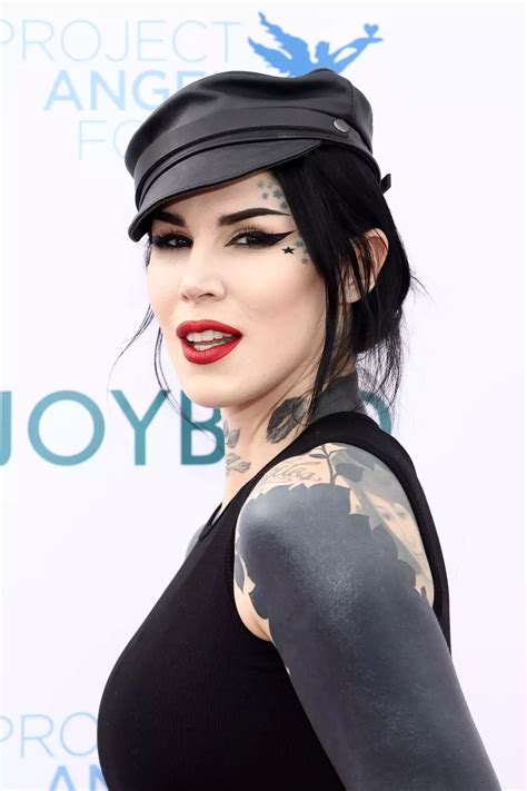 Kat Von D Shares How Long Its Taken To Black Out All Of Her Tattoos