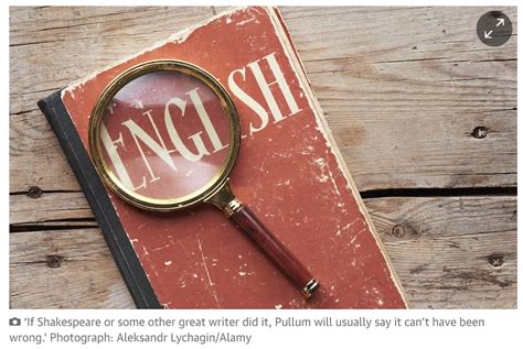 The Truth About English Grammar By Geoffrey K Pullum Review The Pants Rule And Other Pipe