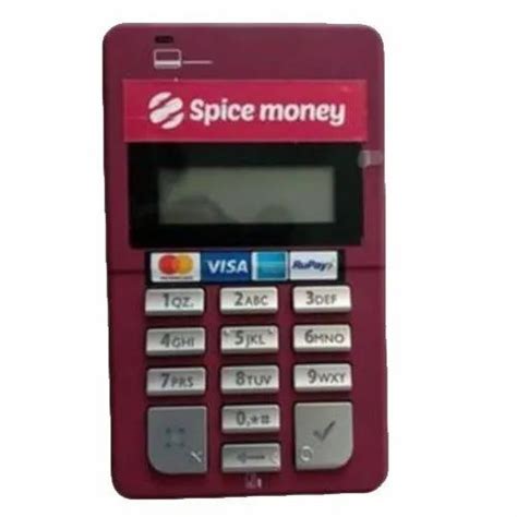 Spice Money Portable Pos Device At Rs 4200unit Point Of Sale Machine