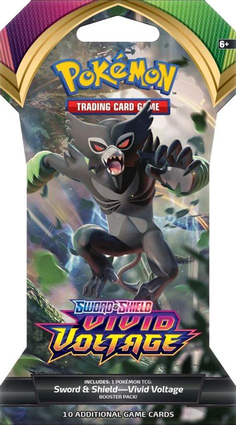 POKÉMON TCG Sword and Shield Vivid Voltage Blister Shady Bloom