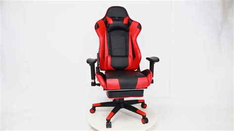 8204 레드 게임 의자 Pc 게이머 발판 레이싱 Silla 게이머 사무실 의자 인체 공학적 금속 의자 Buy 게임 의자