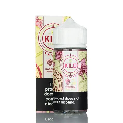 Kilo E Liquids No Nicotine Vape Juice 100ml 0mg E Liquids