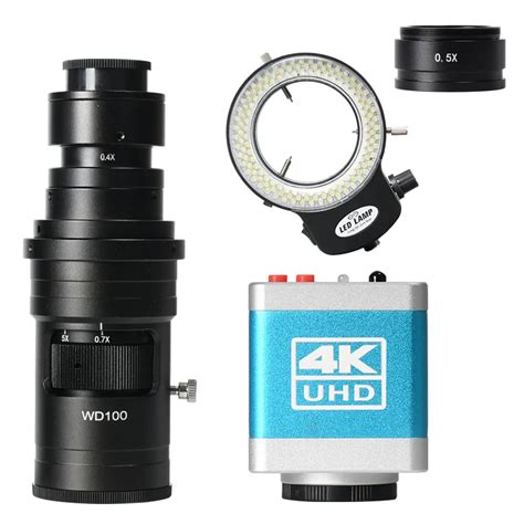 4k Industrial Soldering Microscope Camera With Usb Imx334 Sensor For Pcb Repair