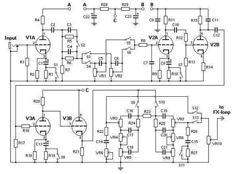 A Look Inside The Mesa Triple Rectifier Schematic Breakdown
