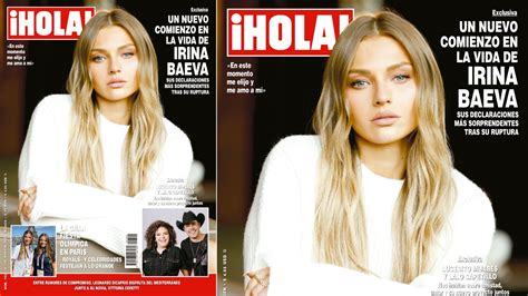 En ¡hola Un Nuevo Comienzo En La Vida De Irina Baeva ¡hola