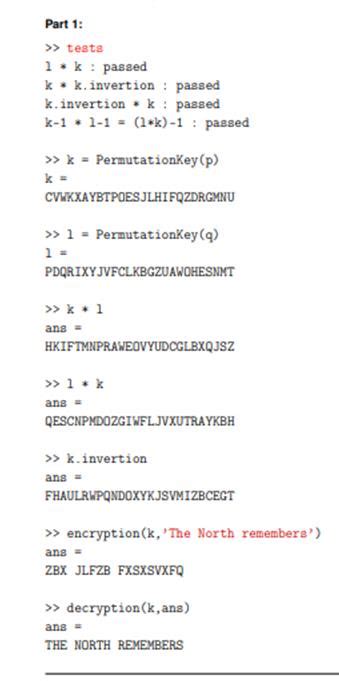 Solved Homework Permutation Cipher A Permutation Cipher Is An