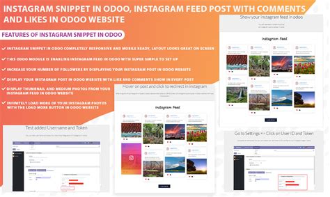 Instagram Snippet In Odoo Aagam Infotech