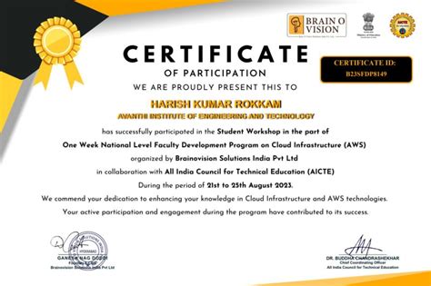 Harish Kumar Rokkam On Linkedin Brainovision Aws