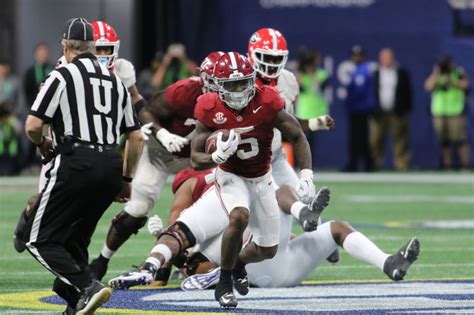 Alabama Upsets Georgia 27 24 To Capture 30th Sec Championship Bamatime