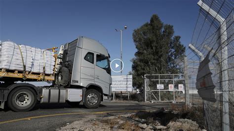 Limited Aid Enters Gaza After Two Month Blockade The New York Times