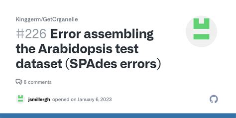 Error Assembling The Arabidopsis Test Dataset SPAdes Errors Issue
