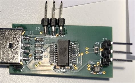 attaching an isp module to smt pads on a pcb element14 community