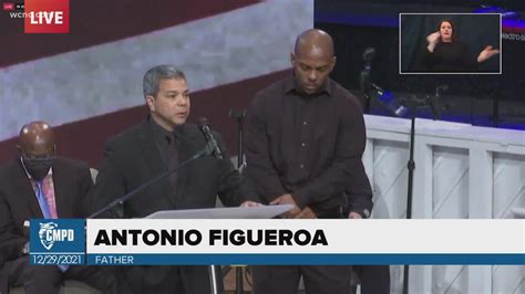 Father Of Fallen Cmpd Officer Mia Goodwin Speaks At Funeral