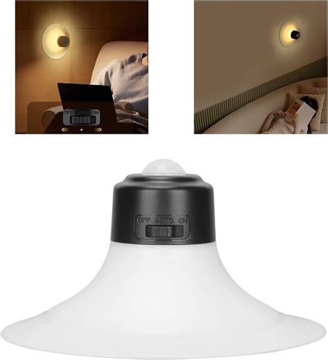Tnfeeon Lámpara De Noche Sensor De Movimiento Luz Nocturna De 2700 K