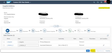 Create External Api Using Custom Cds View In S4hana Cloud