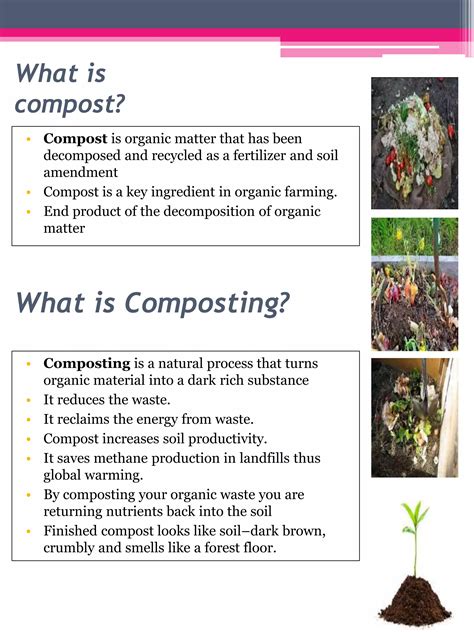 Compost And Composting Techniques Hk Pptx Agriculture Industries