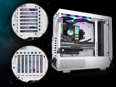 Thermaltake Ceres 500 Tg Argb Snow Mid Tower Chassis