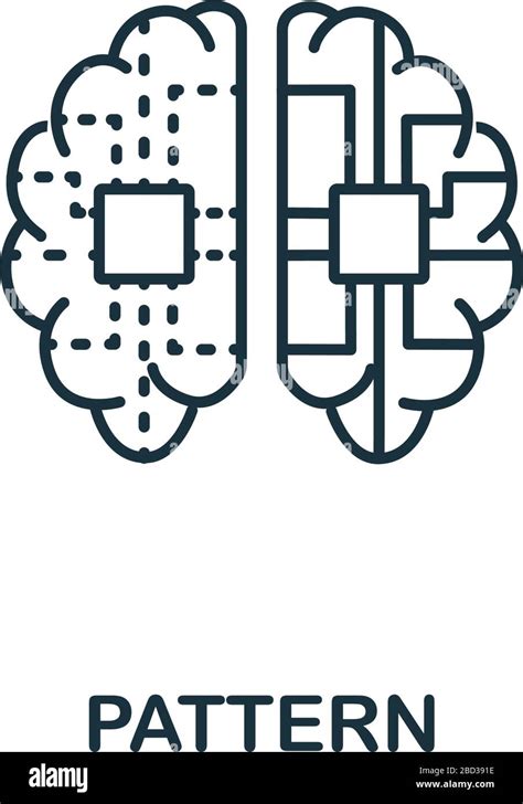 Pattern Icon From Machine Learning Collection Simple Line Pattern Icon For Templates Web
