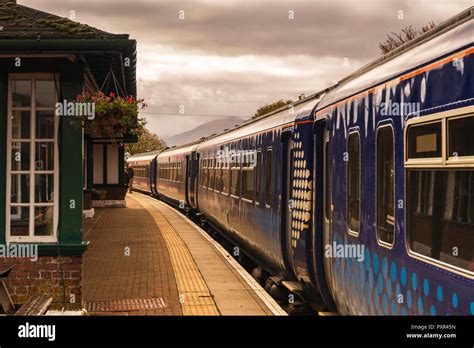 The Glasgow Bound Train A 156 Class Diesel Multiple Unit Approaching