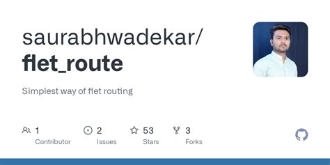 GitHub Saurabhwadekar Flet Route Simplest Way Of Flet Routing
