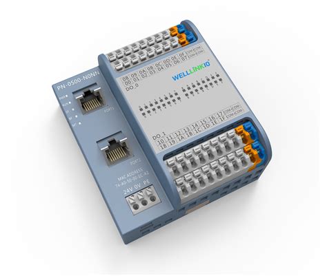 Digital Quantity Module Decowell PROFINET I O Module DO NPN For PLC I O Module And