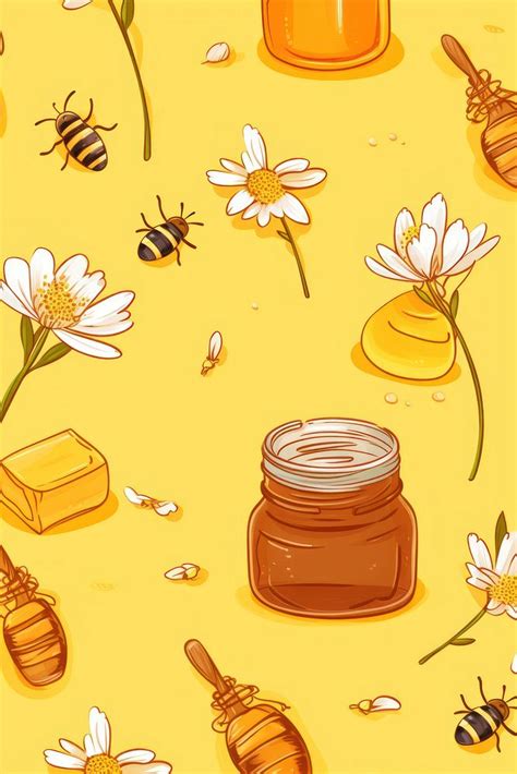 Cute Wallpaper Honey Backgrounds Honeycomb Free Photo Illustration