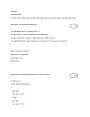 Week 01 Lab 00 Revision Method Docx COMP123 Method Revision For Each