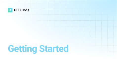 Getting Started Geb Docs