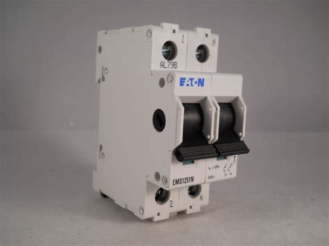 Eaton Mem 125 Amp Main Switch 125a Double Pole Memshield 3 Ems1251n New